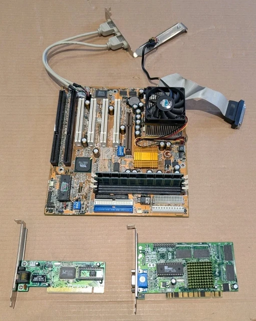 GIGABYTE GGA-6VA7+ CELERON -384mb-Motherboard With ISA-AGP-PCI -USB-VGA ...