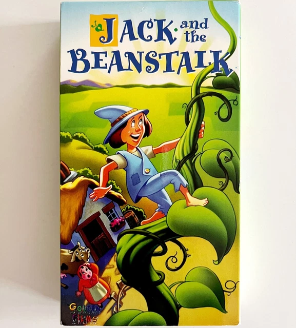 JACK AND THE Beanstalk Animated Vintage VHS 1990 Golden Films Cartoon ...