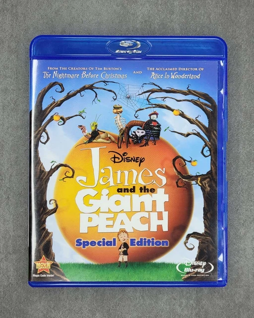 JAMES AND THE Giant Peach (Two-Disc Special Edition Blu-ray/DVD Combo ...