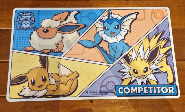 EEVEE EEVEELUTIONS PLAYMAT Play Mat LAIC 2022 Latin America Internats Pokemon £160.00 - PicClick UK