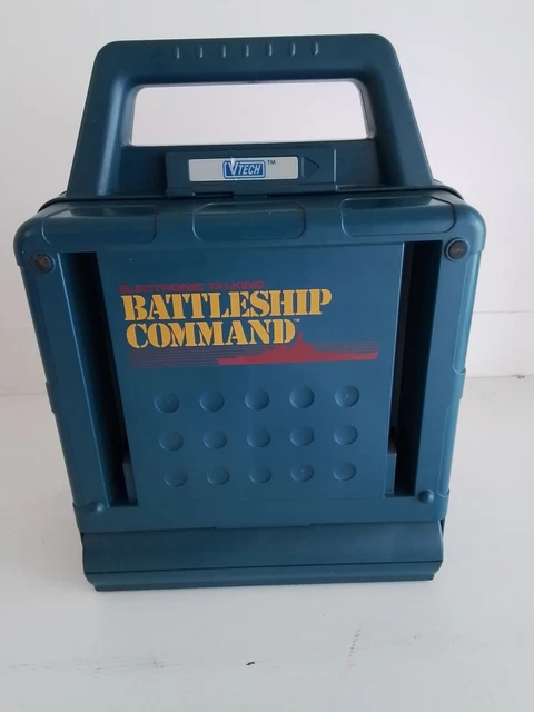 VTECH VINTAGE BATTLESHIP Command 1990 Electronic Talking Complete ...