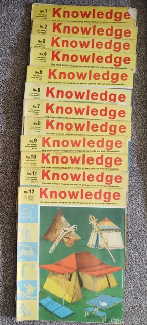 1960'S KNOWLEDGE MAGAZINE 1-216 All 18 Volumes $198.89 - PicClick