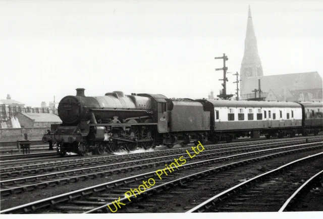 RAILWAY PHOTO EX LMS Jubilee 45576 passenger train unknown location ...