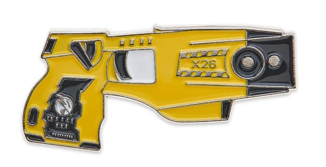 POLICE TASER X26 Pin Badge Traffic Response Cops - Large £5.99 ...