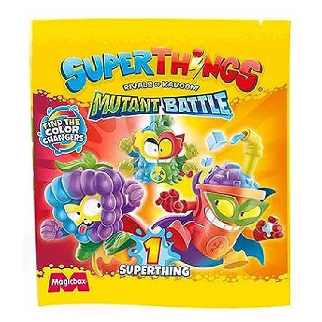 SUPERTHINGS RIVALS DE Kaboom Mutant Bataille - un Pack Surprise ...