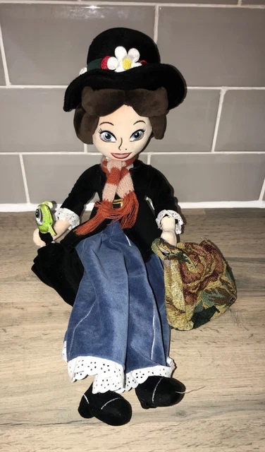 DISNEY STORE EXCLUSIVE Classic Mary Poppins Soft Toy Plush Doll Vintage ...