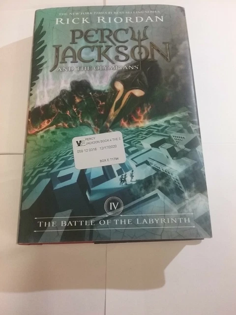 The Battle Of The Labyrinth [percy Jackson And The Olympians Book 4