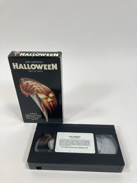 JOHN CARPENTER’S HALLOWEEN VHS 1997 Horror Anchor Bay Video Treasures ...