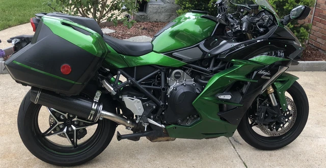 KAWASAKI NINJA H2SX H2SE NINJA - Scarico moto carbonio prestazioni ...