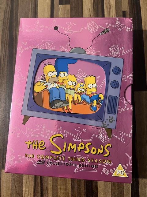 THE SIMPSONS - Series 3 Complete Third Season Three DVD Box Set NEW £11 ...