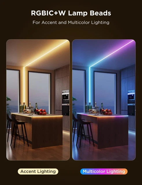 GOVEE COB LED Strip Light Pro, LED Lights for Bedroom Compatible with ...