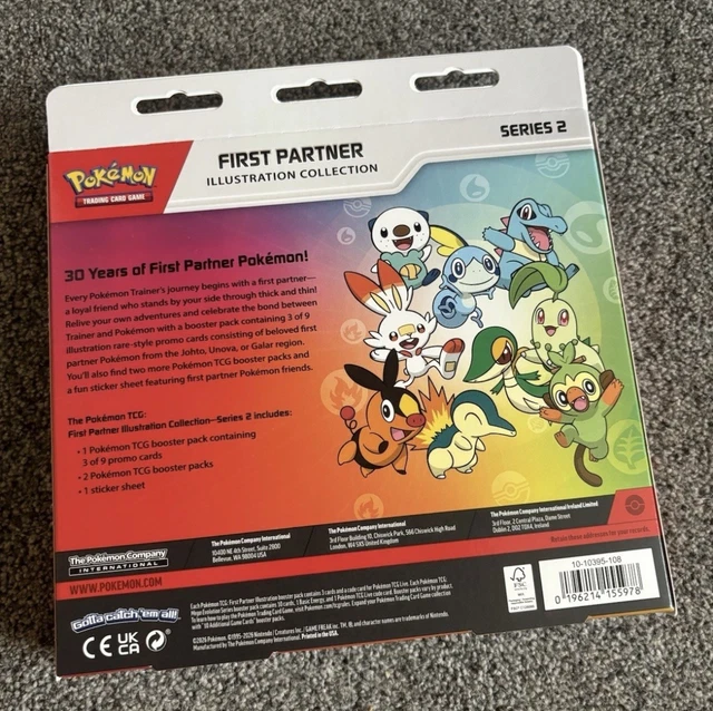 NEW! POKEMON TCG: FIRST PARTNER ILLUSTRATION COLLECTION SERIES 2 in ...