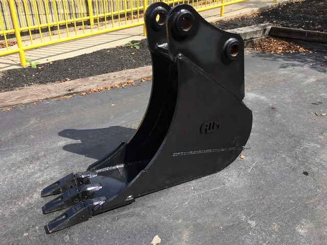 NEW 12& Kobelco SK60 Heavy Duty Excavator Bucket w/ Coupler Pins $1,454 ...