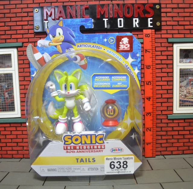 Figurine Articulée Sonic The Hedgehog 30th Anniversary Jakks Tails