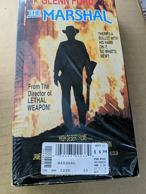 THE MARSHAL VHS VCR Video Tape Used Glen Ford Western £6.90 - PicClick UK