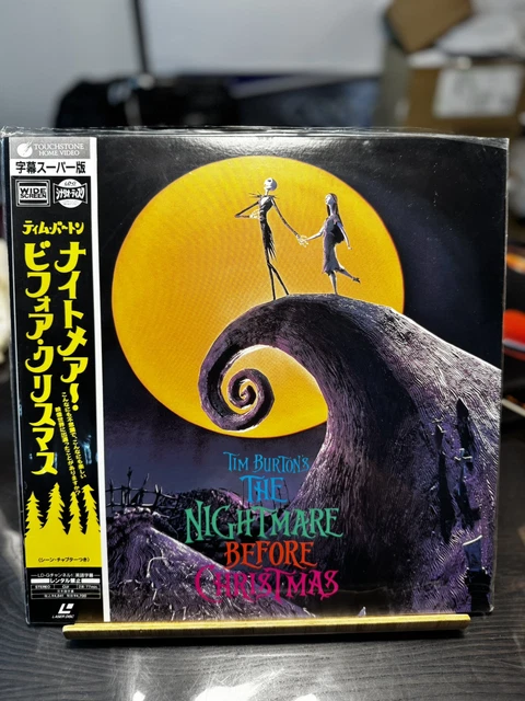 TIM BURTONS THE Nightmare Before Christmas Laserdisc / PILA-1352 ...