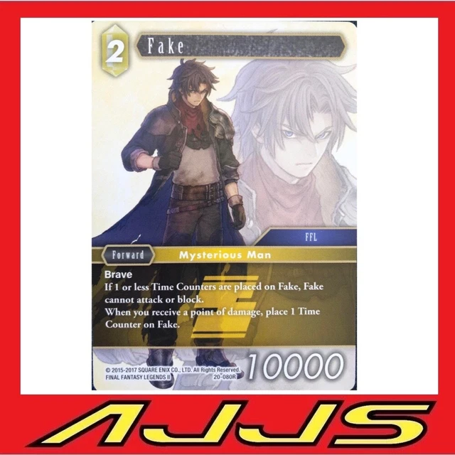 FINAL FANTASY FFTCG - OPUS 20 - FAKE - 20-080R - NM/M EUR 5,82 - PicClick FR