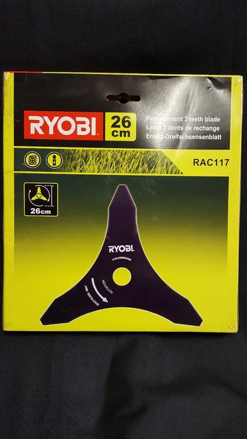 RYOBI RAC 117 Tri Arc Blade 26Cm £11.88 - PicClick UK