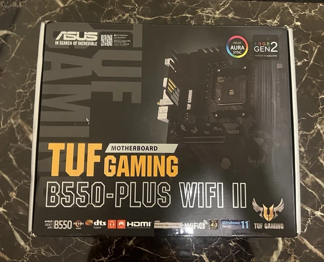 ASUS TUF GAMING B550-PLUS WiFi II Motherboard £80.00 - PicClick UK