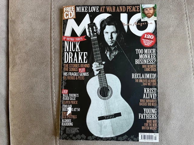 NICK DRAKE MOJO magazine 17-page rare comprehensive article - March ...