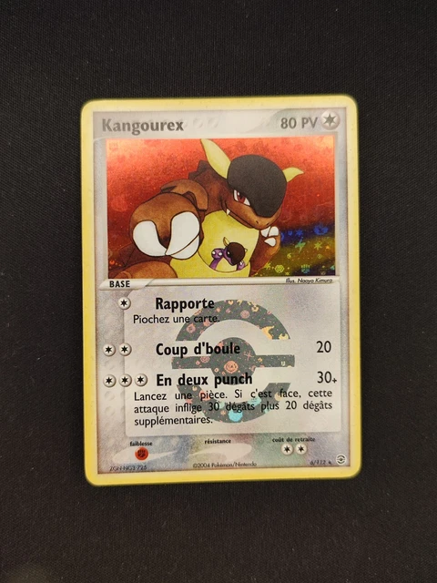 CARTE POKÉMON KANGOUREX Reverse 6/112 Rare Block Ex (Rouge Feu Vert Feuille) EUR 1,00 - PicClick FR