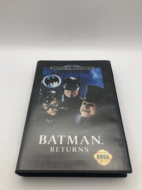 BATMAN RETURNS SEGA Mega Drive W/Manual 16 Bit Retro PAL 1992 #1111 £34 ...