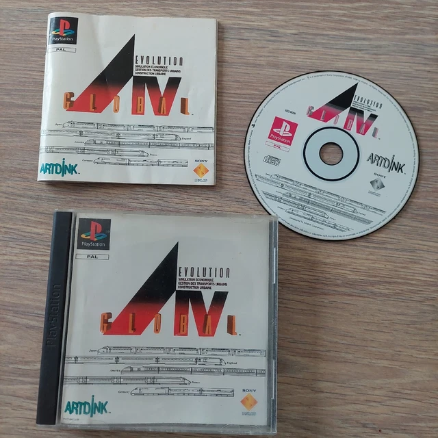 JEU PS1 AIV Global Evolution A.iv Complet Francais £42.32 - PicClick UK