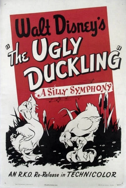 MINT 16MM CARTOON: THE UGLY DUCKLING (FUJI COLOR) 1939 DISNEY ...