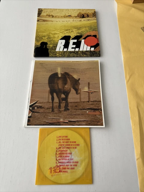 REM REVEAL RARE Limited Edition Slipcase With 7” 40 Page Book CD Album ...