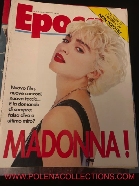 ERA #2070 1990 Madonna Jeff Koons Ilona Staller Biennial Prince ...
