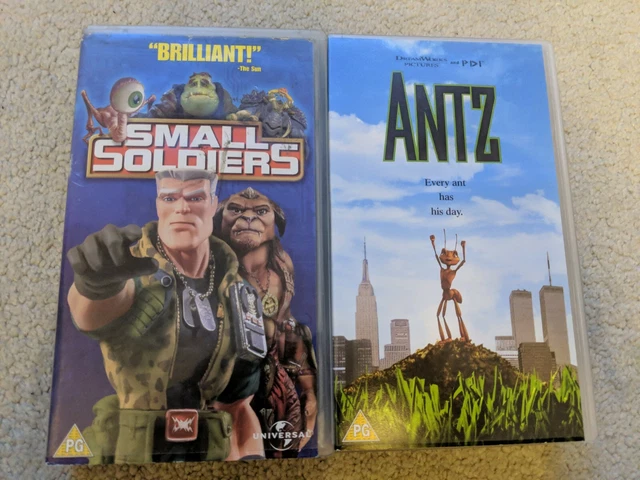SMALL SOLDIERS / Antz (VHS) Video tapes Vintage retro £4.99 - PicClick UK