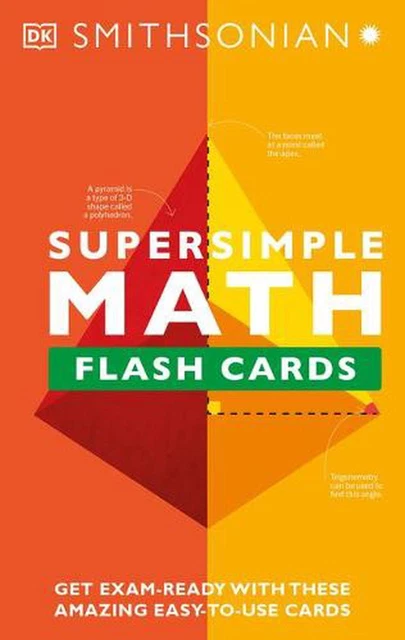 SUPER SIMPLE MATH Flash Cards by DK (English) £24.16 - PicClick UK