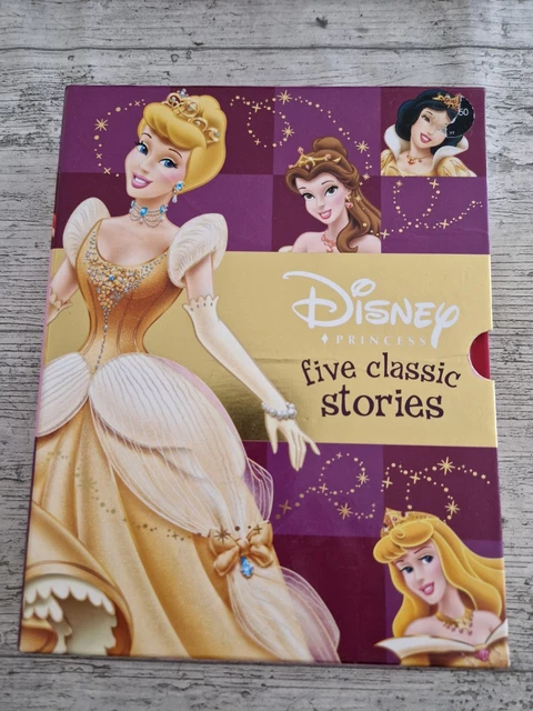 DISNEY PRINCESS FIVE Classic Stories Marks And Spencer Hardback £5.45 ...