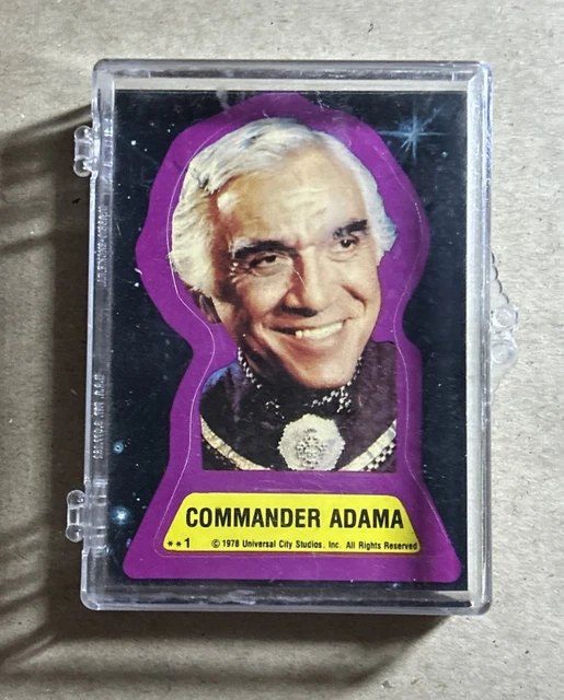 1978 UNIVERSAL STUDIOS Battlestar Galactica 22 Sticker Set $49.99 ...