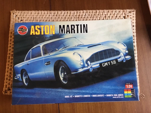 RARE AIRFIX 1/24 Scale Aston Martin DB5 Discontinued Plastic Model Kit ...