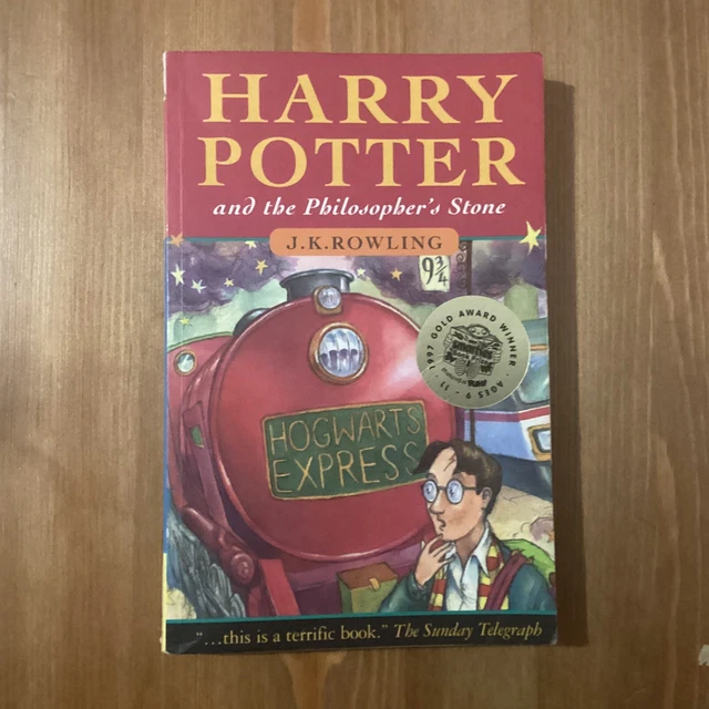 HARRY POTTER AND the Philosopher’s Stone 1st Edition Soft Back. Young ...