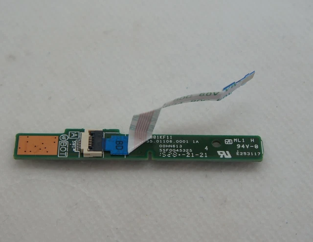 LENOVO THINKPAD YOGA 14 20DM Power Switch Volume Button Board PCB 455. ...