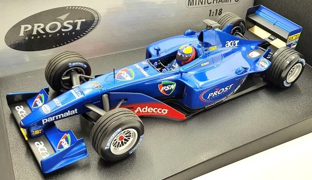 MINICHAMPS 1/18 SCALE 100 010123 - F1 Prost Acer AP 04 - L.Burti EUR ...