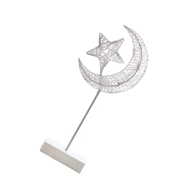 STAR DESIGN TABLE Lamps Night for Bedroom Decorative Light Hanging Moon ...