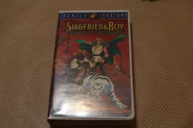 SIEGFRIED AND ROY Masters of the Impossible VHS £11.79 - PicClick UK