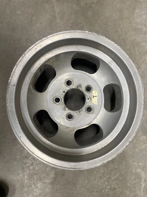 VINTAGE SHELBY CAL 500 Aluminum Slot Wheels Rims 14X7 5X4.75" 5X120Mm ...