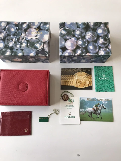 ROLEX FULL SET 69174 Datejust 1991 Box 60.00.71 EUR 659,00 - PicClick FR