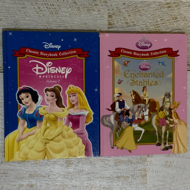 DISNEY ENCHANTED STABLES & Princess Volume 1 Classic Storybook ...