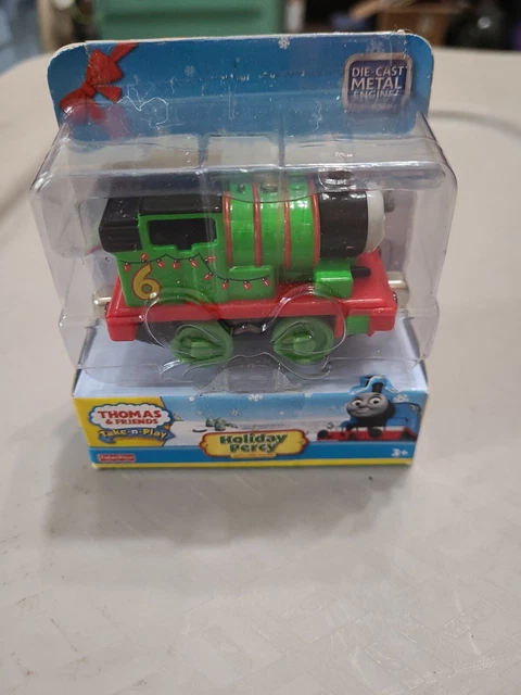 THOMAS AND FRIENDS Take N Play Holiday Percy 2010 Fisher Price £9.82 ...
