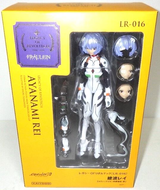 KAIYODO LEGACY OF Revoltech LR-016 Evangelion EVA Break Rei Ayanami Japon Rare EUR 102,20 ...