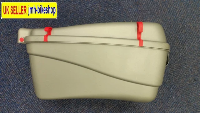 LARGE TOP CASE Box for Rear Rack / Carrier 16L Capacity Bicycle Cycle ...