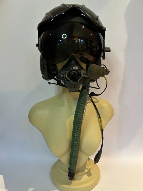 GENUINE RAF MK4A Flight Helmet & Oxygen Mask £434.99 - PicClick UK