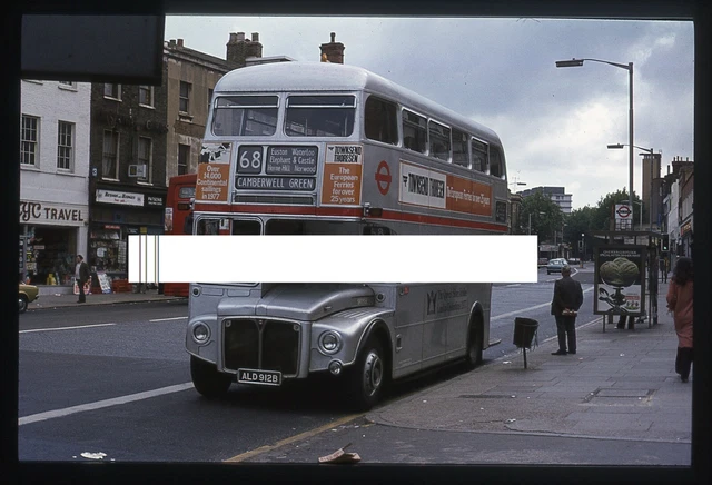 LONDON TRANSPORT BUS Colour Photograph Routemaster RM 1912 ALD 912B ...