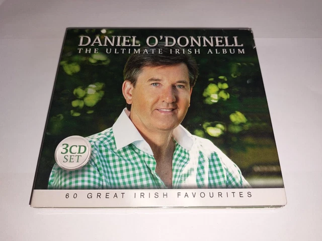 DANIEL O'DONNELL * The Ultimate Irish Album * 3 X Cd Digipak Excellent ...
