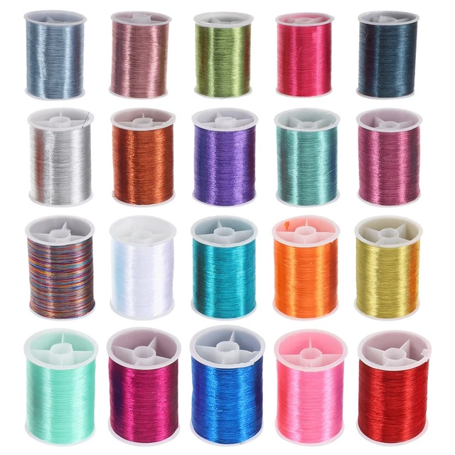 EMBROIDERY THREAD METALLIC Metallic Thread Set $30.57 - PicClick AU